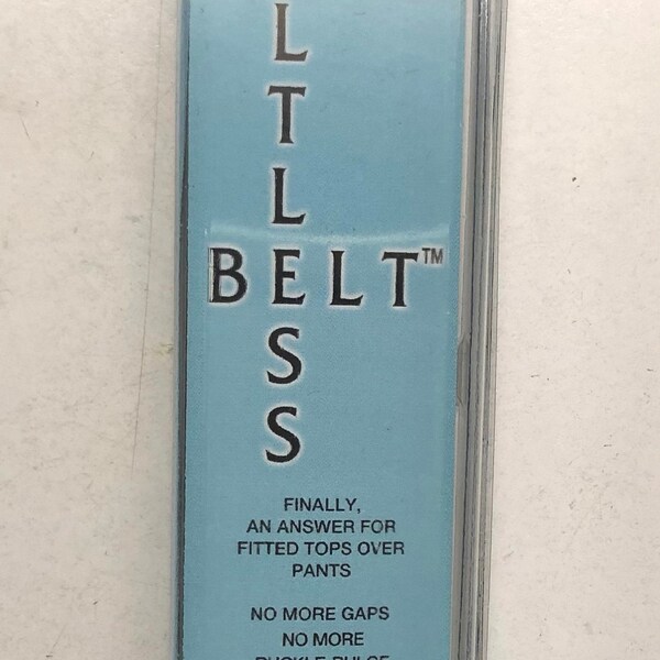 Beltless Belt, Finally an Answer for Fitted Tops Over Pants. NO MORE ...