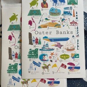 Atlanta Georgia A to Z Wall Art Print, by Chufish Studio Abcs/alphabet ...