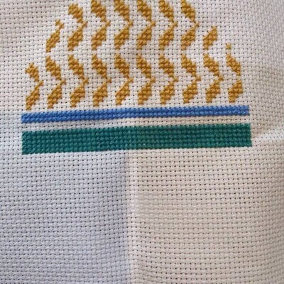 Dome of the Rock and Keffiyeh Palestinian Tatreez Embroidery PDF ...