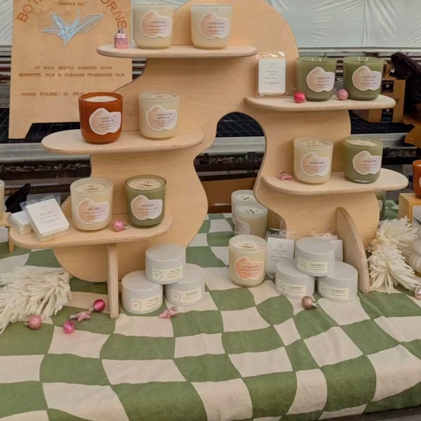 Short Regular Collapsible Stand, Booth Display Shelf, Popup Market ...