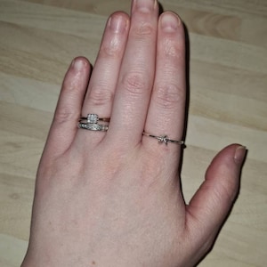 Sterling Silver Fidget Ring, Anxiety Ring, Spinner Ring, Fiddle Ring ...