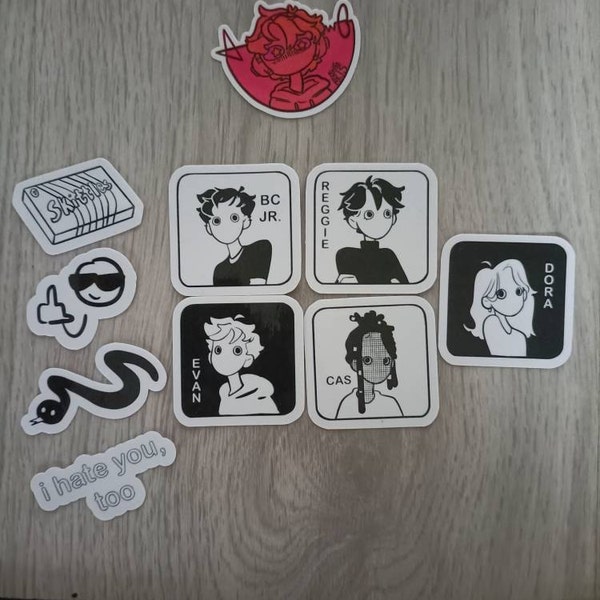 Marauders Era Ship Hand Stickers Wolfstar, Jegulus, Dorlene, Rosekiller ...