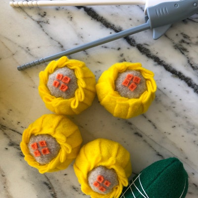 Felt Play Food Dim Sum Sampler Set - Etsy