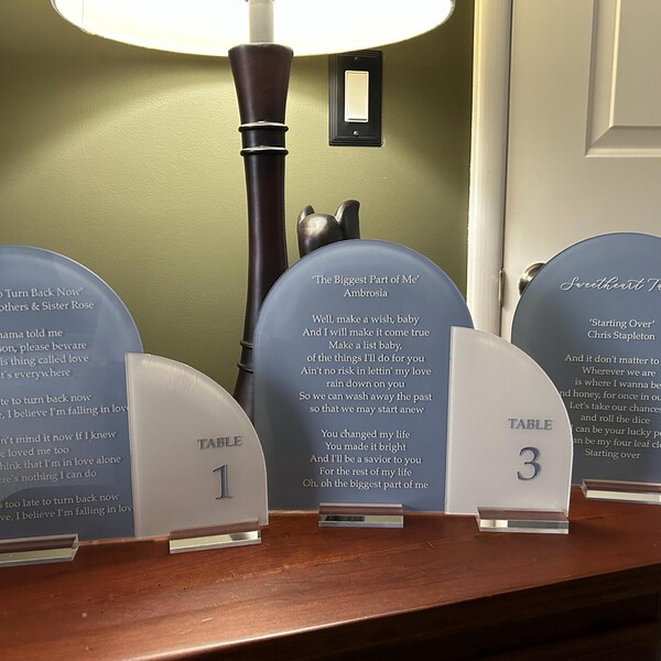 Acrylic Stand for Wedding Signs | Acrylic Sign Base | Acrylic Sign ...