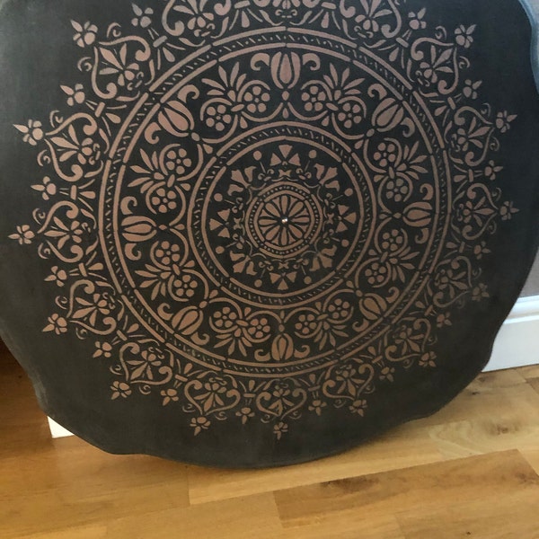 Quarter Mandala Stencil, Wall Decor, Home Decor, Furniture Painting ...