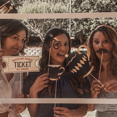 Vintage Photo Booth Props: Printable PDF. Classic Roaring 20s Photo ...