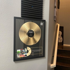 Personalized Plaque, Custom Plaque, Vinyl Record Plaque, Framed Poster ...