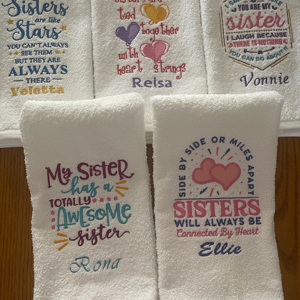 Big Sister Machine Embroidery Design / Awesome Sister Embroidery ...