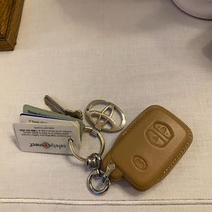 Leather Key Fob Covers for All Types of MINI One, S, Clubman Countryman ...