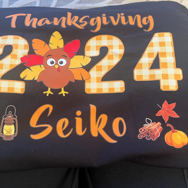 Thanksgiving Family Shirts, Turkey Matching Family Tee, Personalized ...