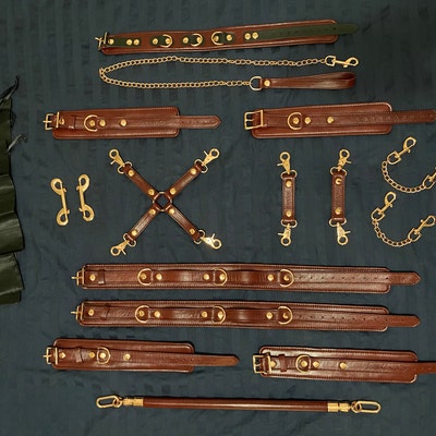 BDSM Hogtie Bondage Hogtie 4 Way Restraint Genuine - Etsy