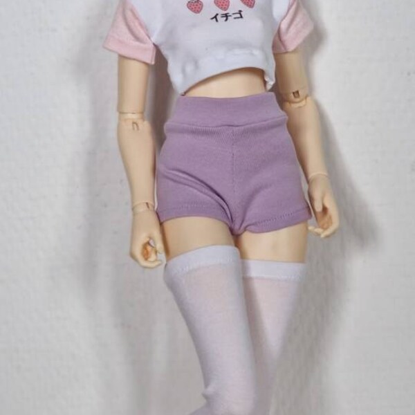 SLIM MSD BJD Minifee 1/4 Mismachted Dino & Pink Stockings - Etsy