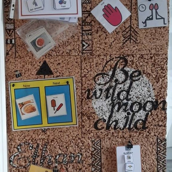 My Choice Board Communication Visual Support Visual Aid for Asd/adhd ...