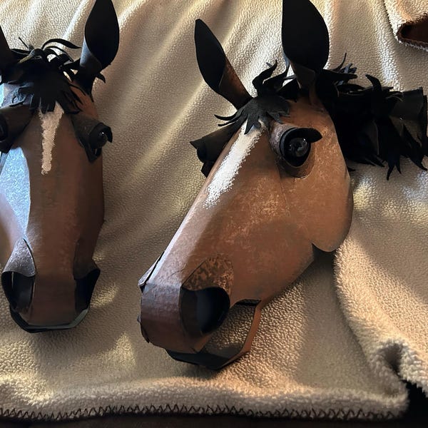Horse Head Costume (mask) Pattern - Etsy