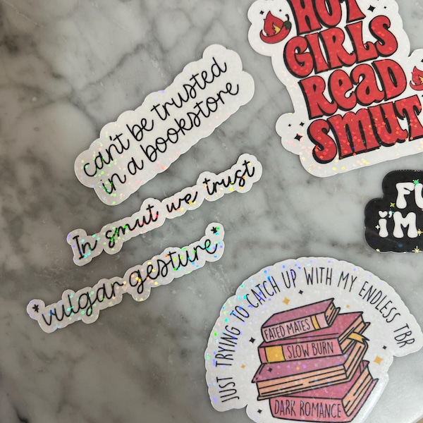 Reading Sticker | Holographic Listening Counts Too Sticker | Waterproof ...