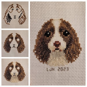 English Springer Spaniel Cross Stitch Pattern PDF Bundle English ...
