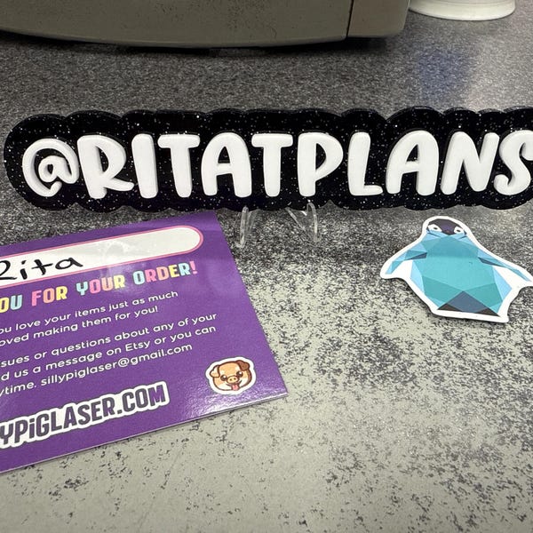 3D Watermark Sign, Photography Watermark, Business Social Signs ...