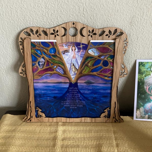 In the Arms of Grace Greetings Card by Wendy Andrew - Etsy