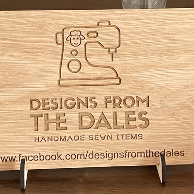 Personalised Wooden Open and Closed Sign for Business Eco-friendly 2 ...