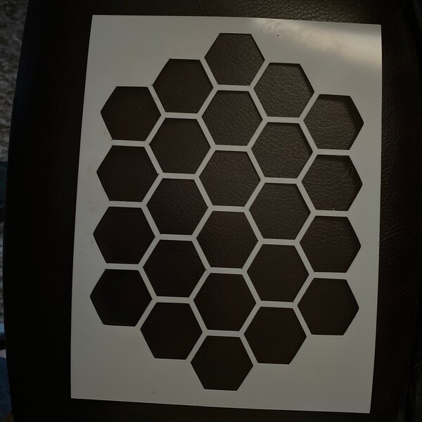 Reusable Honeycomb Stencil,honeycomb Pattern Stencil,honey Bee Stencil ...