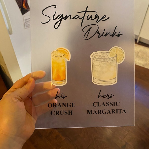 Rum Punch Sticker, Rum Runner Sticker, Signature Drink Sticker, DIY ...