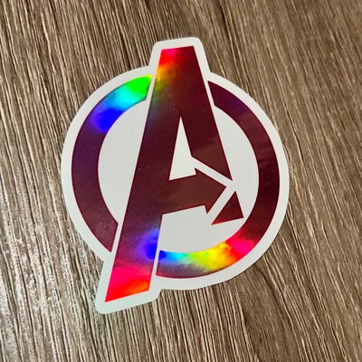 Avengers Logo Sticker Avengers Campus Sticker Marvel Sticker - Etsy