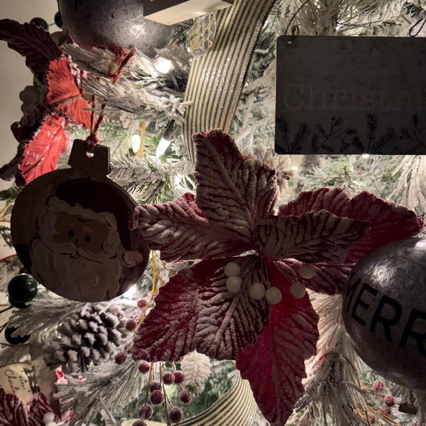 10 Yards Birch Bark Gold Ribbon - Wired Christmas Ribbon - Lodge Ribbon ...