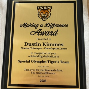 Kick Ass Trophy Custom Funny Office Award 7 Tall Includes Personalized ...