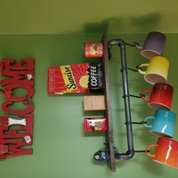 Retail Faceout Display, Metal Faceout, Industrial Home Decor, Coat ...