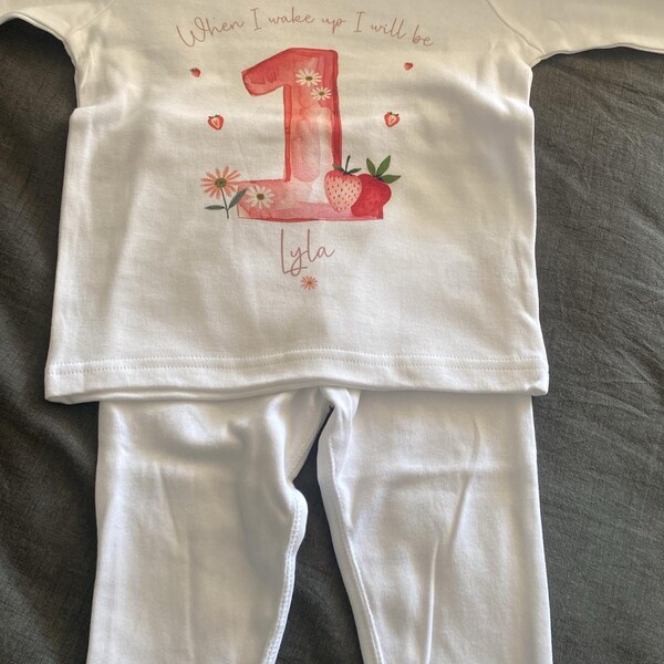 Personalised Teddy Bear Birthday Pyjamas | Boys Birthday Pjs | When I ...