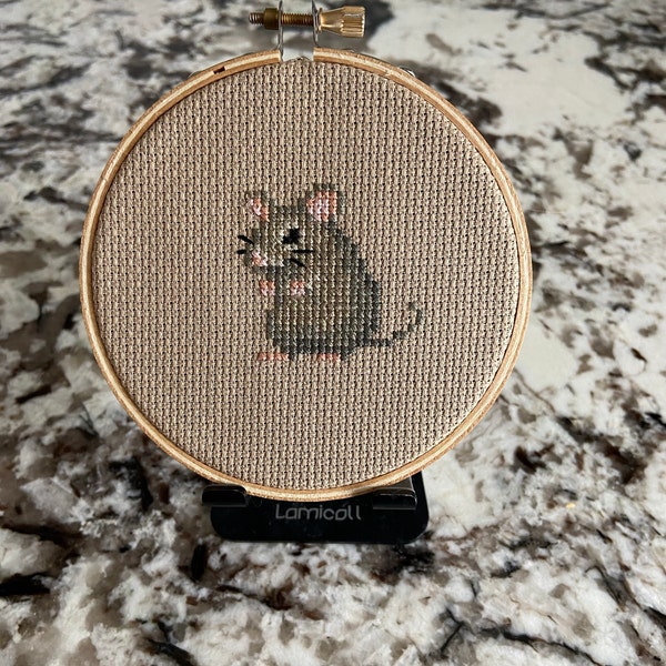 Mouse Cross Stitch Pattern PDF - Mouse Embroidery - Instant Download ...