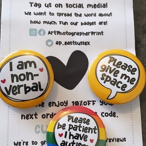 Be Kind Pin Badge Kindness Matters Rules 32mm Mindfulness | Etsy