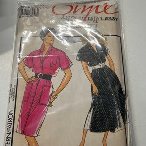 Butterick 3709 Sewing Pattern, Tennis Dress and Briefs, Size 12, Cut ...