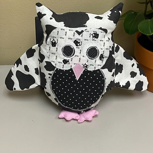 Owl Softie Pattern. PDF Sewing Pattern for Owl Softie, Cushion, Pillow ...