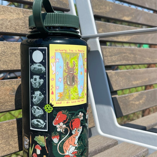 Intuitive Ink Drawing - 2 - Sticker - Original Artwork, - Etsy