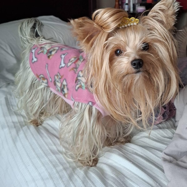 Dog Fleece Polo PDF Sewing Pattern Sizes XXS to 3XL (8 Sizes) Instant ...