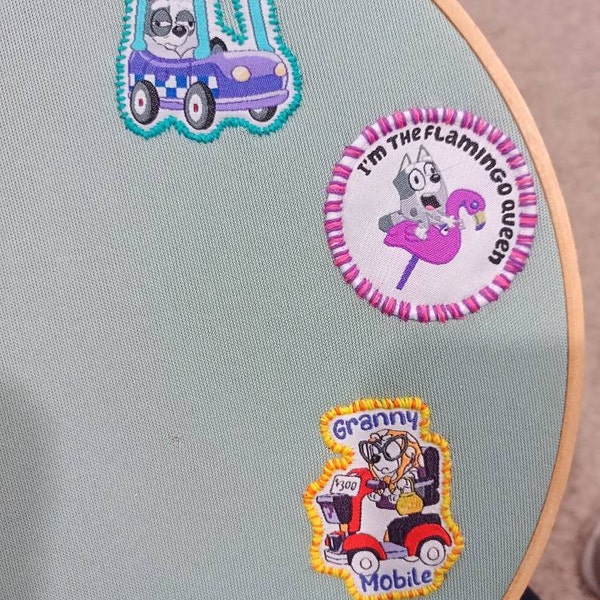 Bluey and Bingo Car Sticker, Kids on Board, Reflective Decal for Car ...