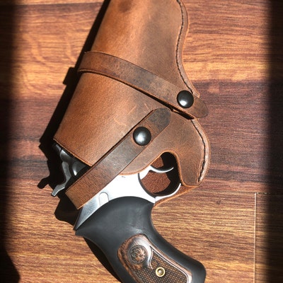 Smith & Wesson Model 19 K Frame Revolver Holster - Etsy