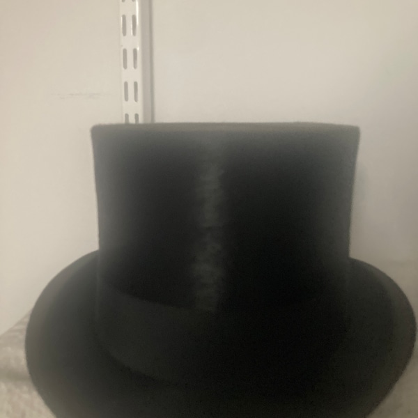 Stunning Vintage Antique Opera Top Hat, Chapeau Claque, Klappzylinder ...