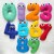 26 Zoo-phonics Animals Felt Finger Puppets Wool Felt Finger Puppet Set ...