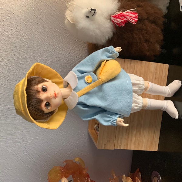 YOSD Doll Clothes 1/6 BJD SD Doll Clothes Japanese Kindergarten Uniform ...