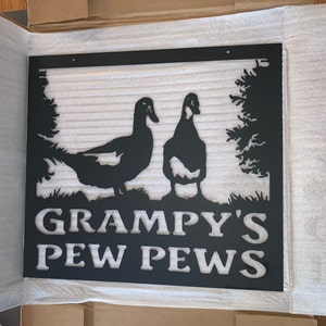 Farm Duck Metal Sign, Custom Indoor or Outdoor Duck Farm Sign - Etsy