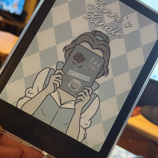 Literally Just a Girl Avoiding Reality, Coquette Bow Kindle Lock Screen ...