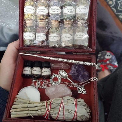 TRAVEL WITCHCRAFT KIT Travel Altar Kit Potion Making Kit Travel ...