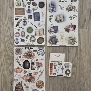 Mini Happy Planner Pouch Skinny Mini Clear Sticker Storage | Etsy