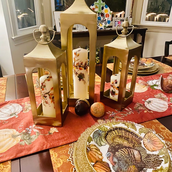 Burgundy Roses Mailbox, Hand Painted, UV Resistant, Horizontal Medium ...