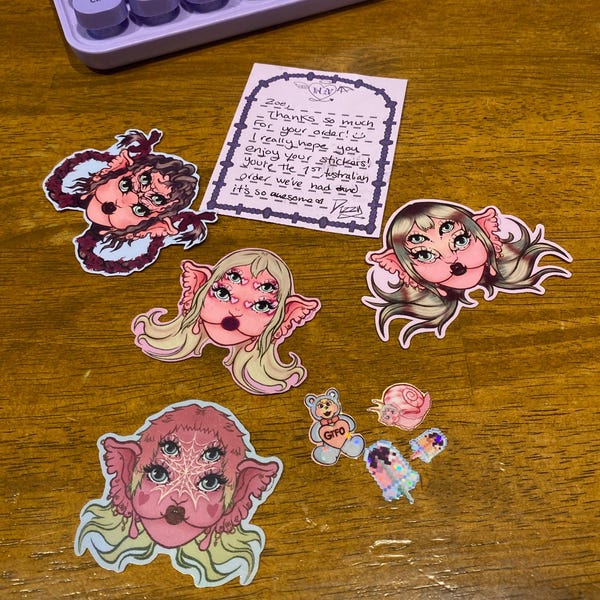 BRAT Charli XCX Clear Vinyl Sticker Baggie Sandwich Bag Summer Glitter ...