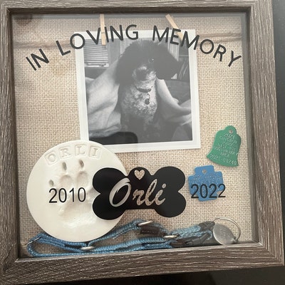 In Loving Memory Shadow Box - Etsy