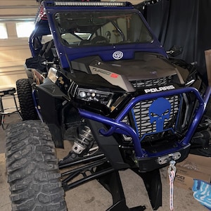 Custom Steel “joker” Polaris RZR Grill Insert - Etsy