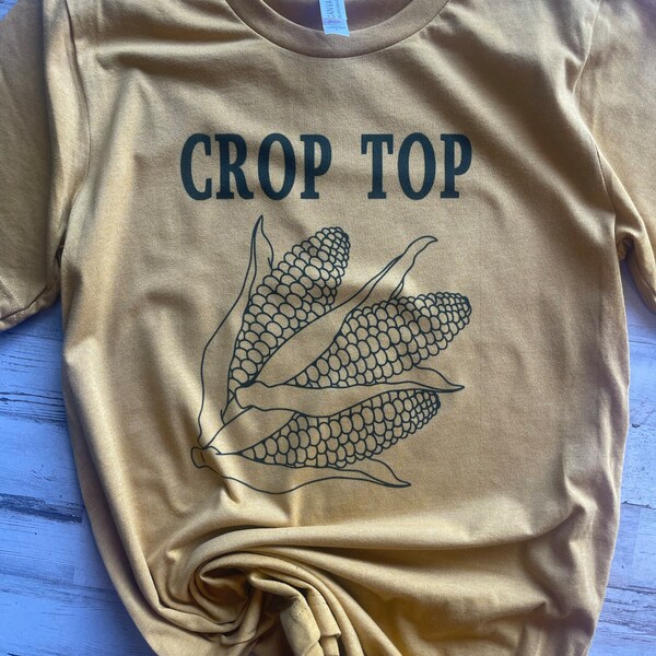 Crop Top Svg Corn Farmer SVG Crops PNG Cricut Cameo Silhouette Vinyl ...